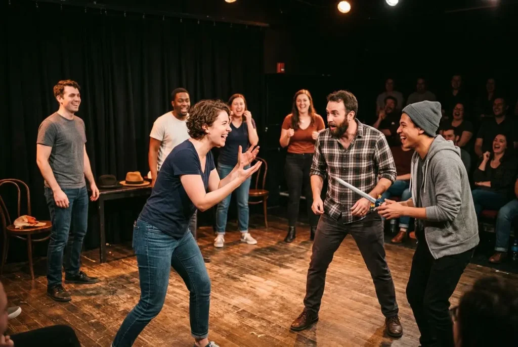 Meilleures applications improvisation théâtre en 2026